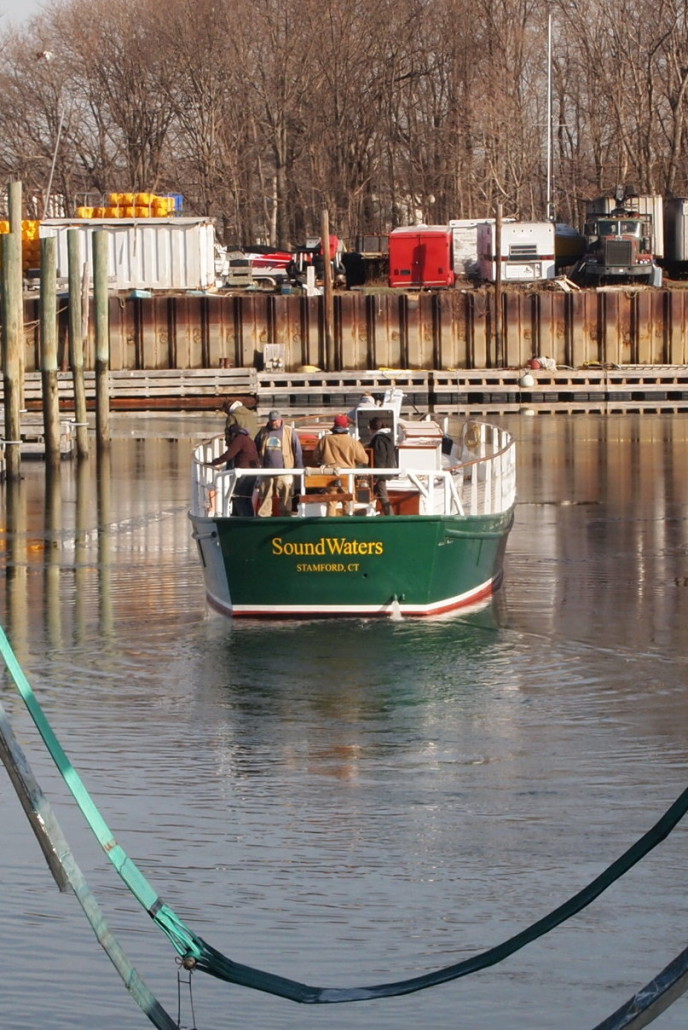 The Schooner SoundWaters is back in the water! - SoundWaters